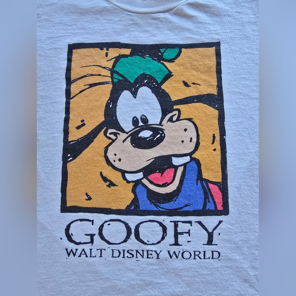 Disney | Shirts & Tops | Vintage Disney Goofy Kids Tee Cotton ...